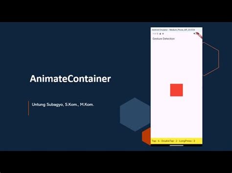Animate Container Di Flutter YouTube