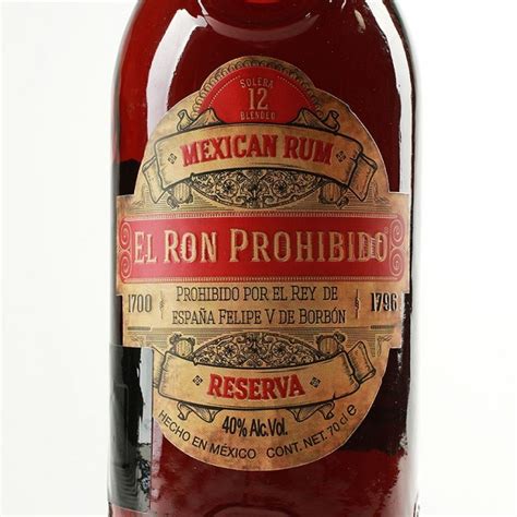 El Ron Prohibido Reserva 12 Jahre online im Noblego.de Shop kaufen.