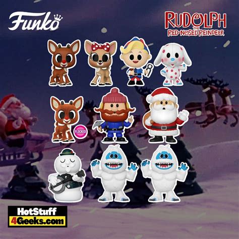 2023 New Rudolph The Red Nosed Reindeer Mini Figures