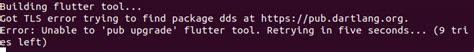 Ubuntu 2004 Command Flutter Sdk Path Hangs Never Completes · Issue