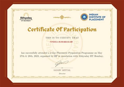 Vineela Ramakkagari On Linkedin Iip Placementtraining Webinar