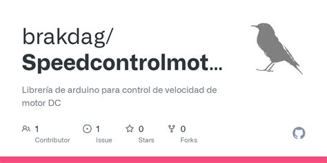 GitHub brakdag Speedcontrolmotor Librería de arduino para control de velocidad de motor DC
