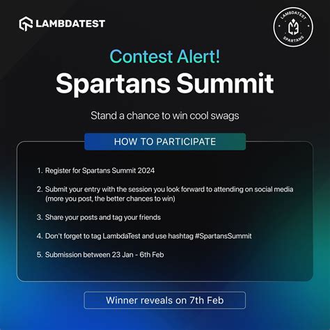 Lambdatest Spartans Summit 2024 Lambdatest