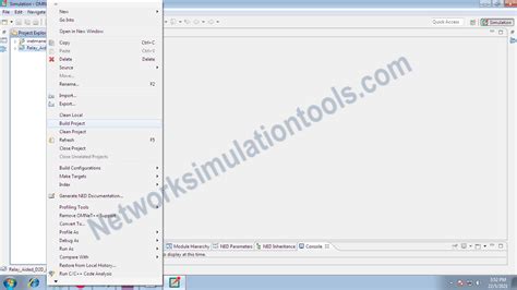 Omnet Projects With Source Code How To Open A Project In Omnet Network Simulation Tools