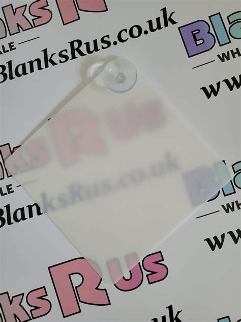 Polymer Car Window Sign Blanks R Us