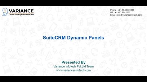 Suitecrm Dynamic Panel Plugin Youtube