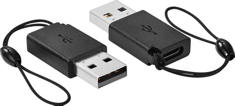 Best Buy Essentials Female Usb C To Male Usb Adapter Pack Black International Shipping