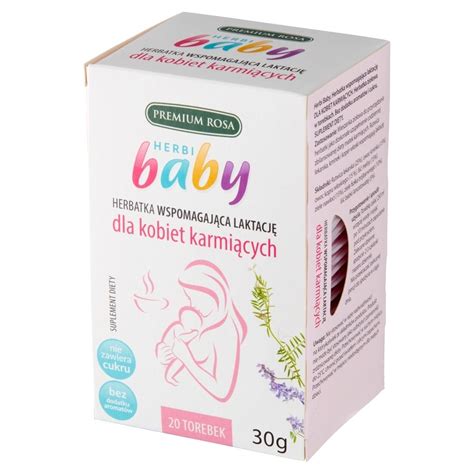 Premium Rosa Herbi Baby Suplement diety herbatka dla kobiet karmiących g x g