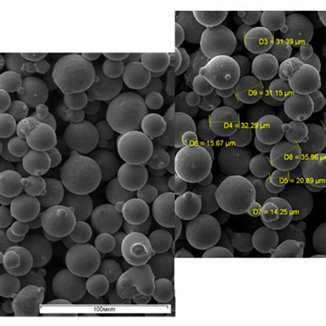 Particles Of Ni Cr Al Ti Based Superalloy Powder Download Scientific Diagram