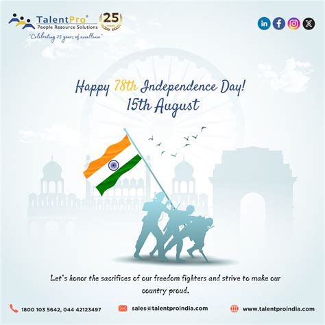 Talentpro India On Linkedin Talentpro Independanceday2024