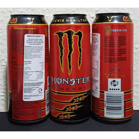 Monster Energy Lewis Hamilton 6 Estrelas 500ml Shopee Brasil
