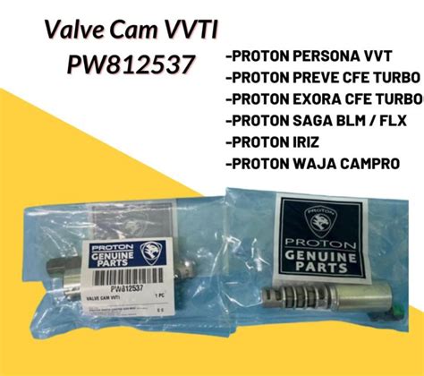 Pw812537 100 Original Proton Preve Turbo Cfe Exora Bold Cfe Waja Campro Iriz Blm Flx Solenoid