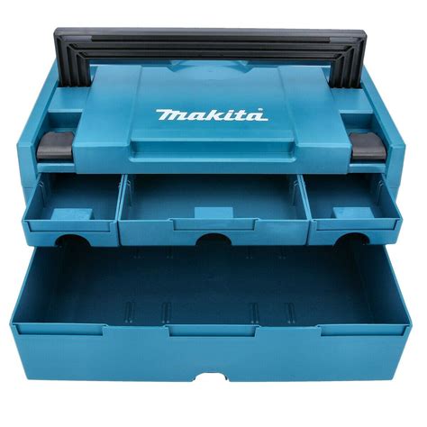Makita Makpac Drawers Bit Box Storage Case P