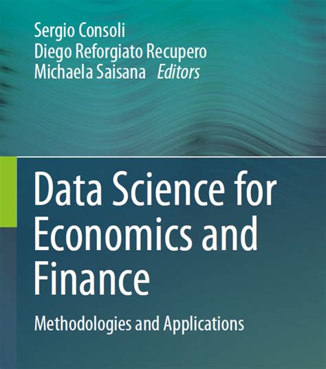 Coding With Python Download New Book Data Science For Economics And Finance Methodologies