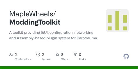 Github Maplewheelsmoddingtoolkit A Toolkit Providing Gui