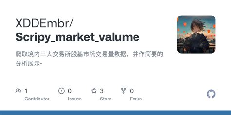 github xddembr scripy market valume 爬取境内三大交易所股基市场交易量数据，并作简要的分析展示~