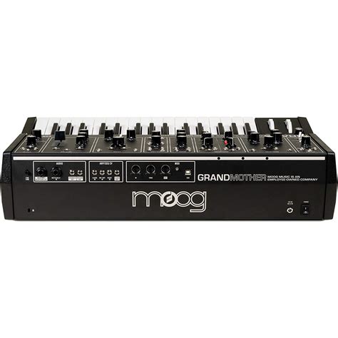 Moog Grandmother Dark Semi Modular Analog Synthesizer And Step Sequencer