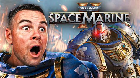 A Marine Playing A Space Marine Youtube