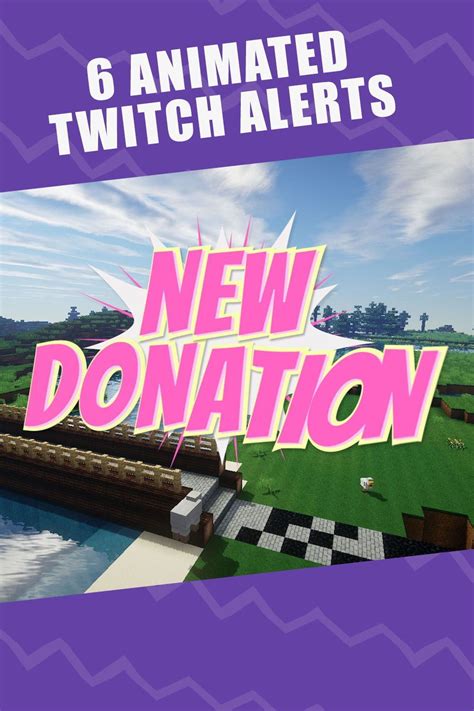 Stream Alerts 6 Animated Twitch Alerts Etsy Twitch Streaming Animation