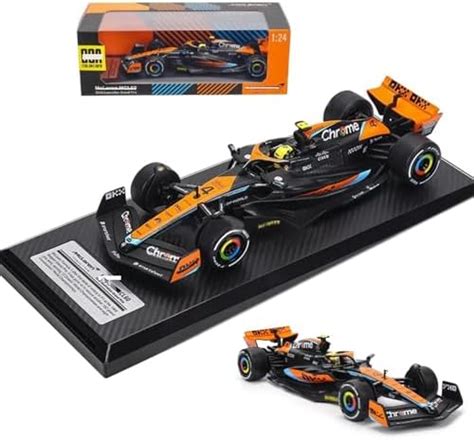 HTLNUZD Nuevo modelo de vehículo en miniatura 1 24 F1 Mcl60 4 Lando