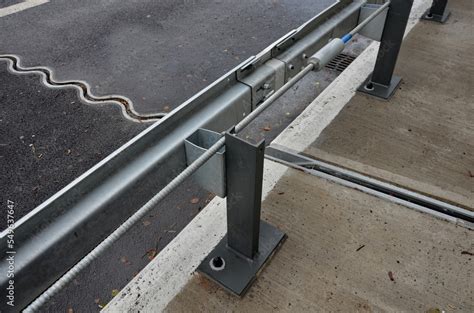 Expansion Joint Or Movement Joint While Safely Absorbing Thermal Expansion And Contraction Of