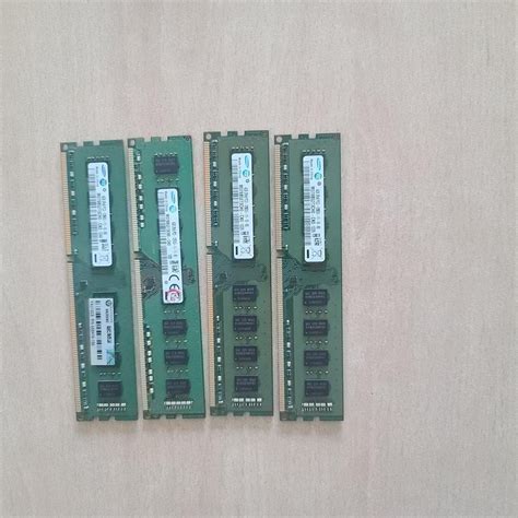 데스크탑 Ram 4gb Ddr3 양면 램 4gb X 세컨웨어헬로마켓