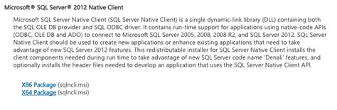 Failed To Connect Using Sql Server Native Client Fme Support Center