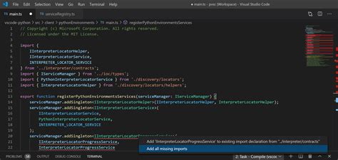 Add All Imports Inserts All Commas Before Imports In Files With Crlf Line Endings · Issue 39515
