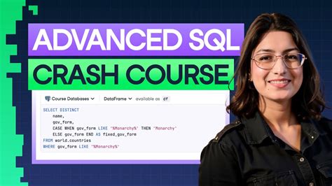 Advanced Sql Full Course Master Joins Window Functions Subqueries