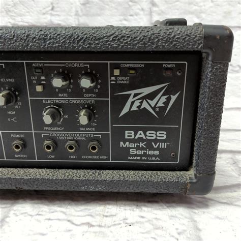 Peavey Mark Viii Bass Amp Head Evolution Music