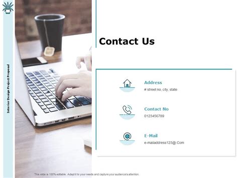 Interior Fitting Proposal Contact Us Ppt Show Smartart Pdf