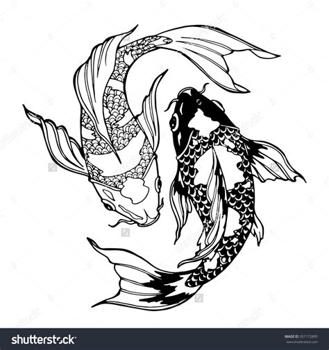 Ying Yang Coloring Pages At Free Printable Colorings