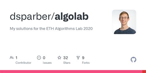 GitHub Dsparber Algolab My Solutions For The ETH Algorithms Lab