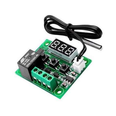 Electrónica Mendoza Modulo Termostato Digital Programable W1209 Con