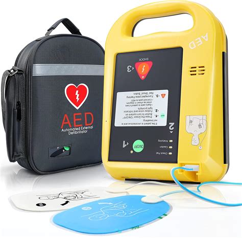 Aorelaxn Portable Automated External Biphasic Defibrillator India Ubuy