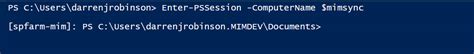 Remotely Managing Your Fimmim Synchronisation Server Using Powershell And The Lithnet Miis