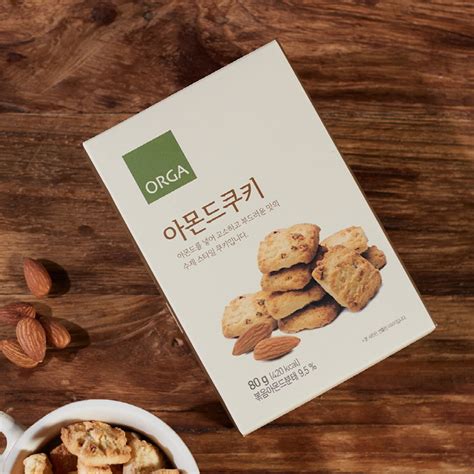아몬드쿠키 80g 배민스토어