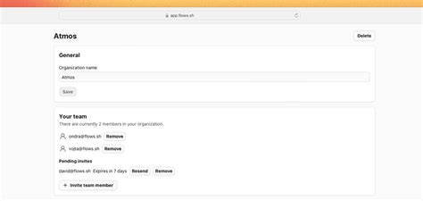 Manage Members Flows Docs