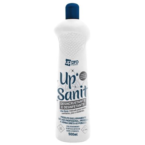 Desinfetante Desincrustante Sanitario 500ml UP SANIT UPPRO NOBRE