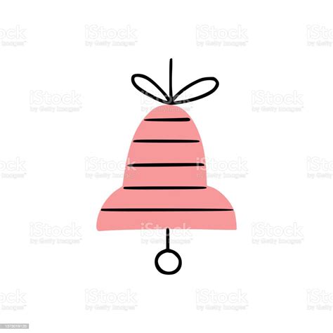 장식과 리본 귀여운 부활절 종 인사말 카드 배너 초대장 전단지에 적합합니다 드로잉에 대한 스톡 벡터 아트 및 기타 이미지 드로잉 벨 전단지 Istock