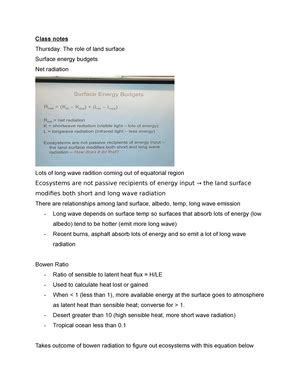 Ecosystem Week Class Notes Homework Notes Quiz How Big Is An Ecosystem It Depends On The