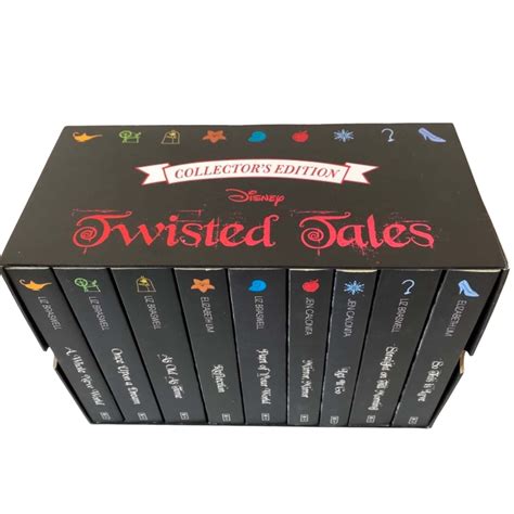 Disney Twisted Tales Collectors Edition 9 Novel Boxed Sets