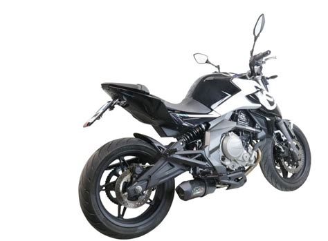 Exhaust Compatible With Cf Moto 650 Nk 2021 2024 Furore Poppy Slip On