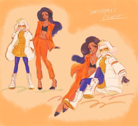 イイダスプラトゥーン ヒメストリートファイター 「」chaicoのイラスト