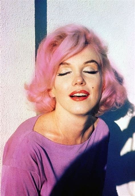 Marilyn Monroe Pink Hair Marylin Monroe Fotos Marilyn Monroe Divas