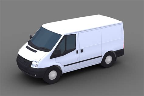 Transit Van 3d Land Unity Asset Store