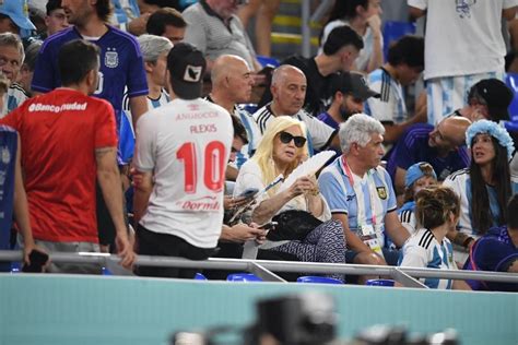 Susana Giménez Dijo Presente En El Partido De La Argentina Contra