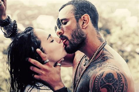 Premium Photo Sensual Couple Kiss I Love You Couple In Love Romantic