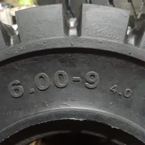 Tayar Forklift New Solid 6 00 9 Ready Stock Shopee Malaysia