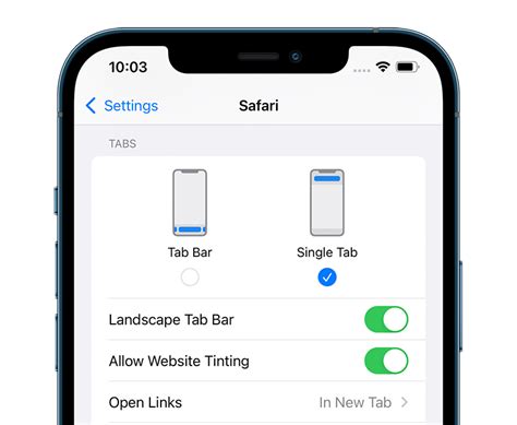 ios 15 beta 6 ให้ผู้ใช้เลือกตำแหน่ง adress bar บน safari เองได้แล้ว